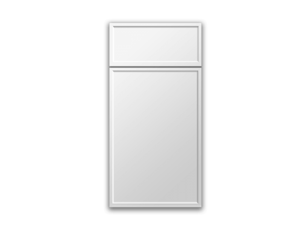Ethereal Shaker White Micro Kitchen Cabinets | Pre-Assembled